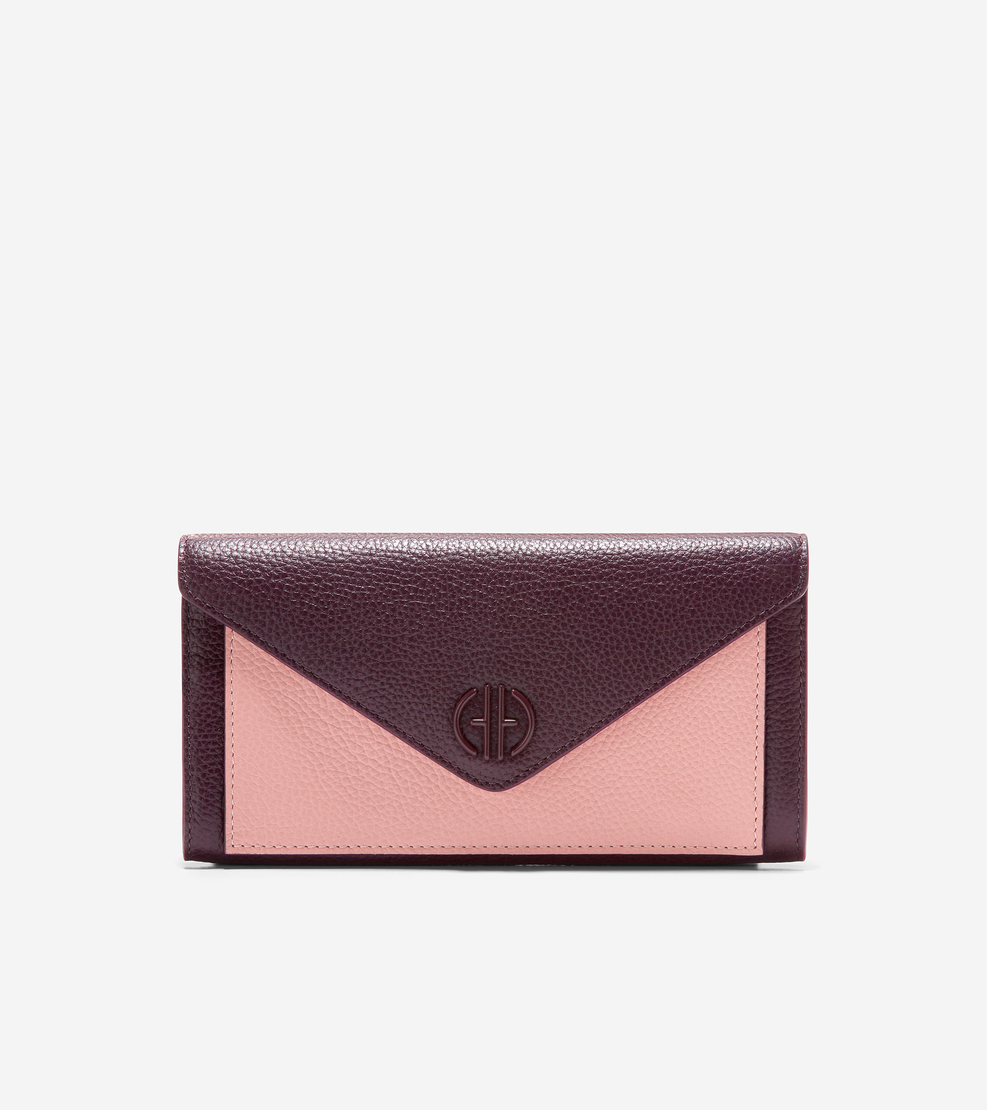 Envelope Flap Wallet Winetasting-Dark Peony