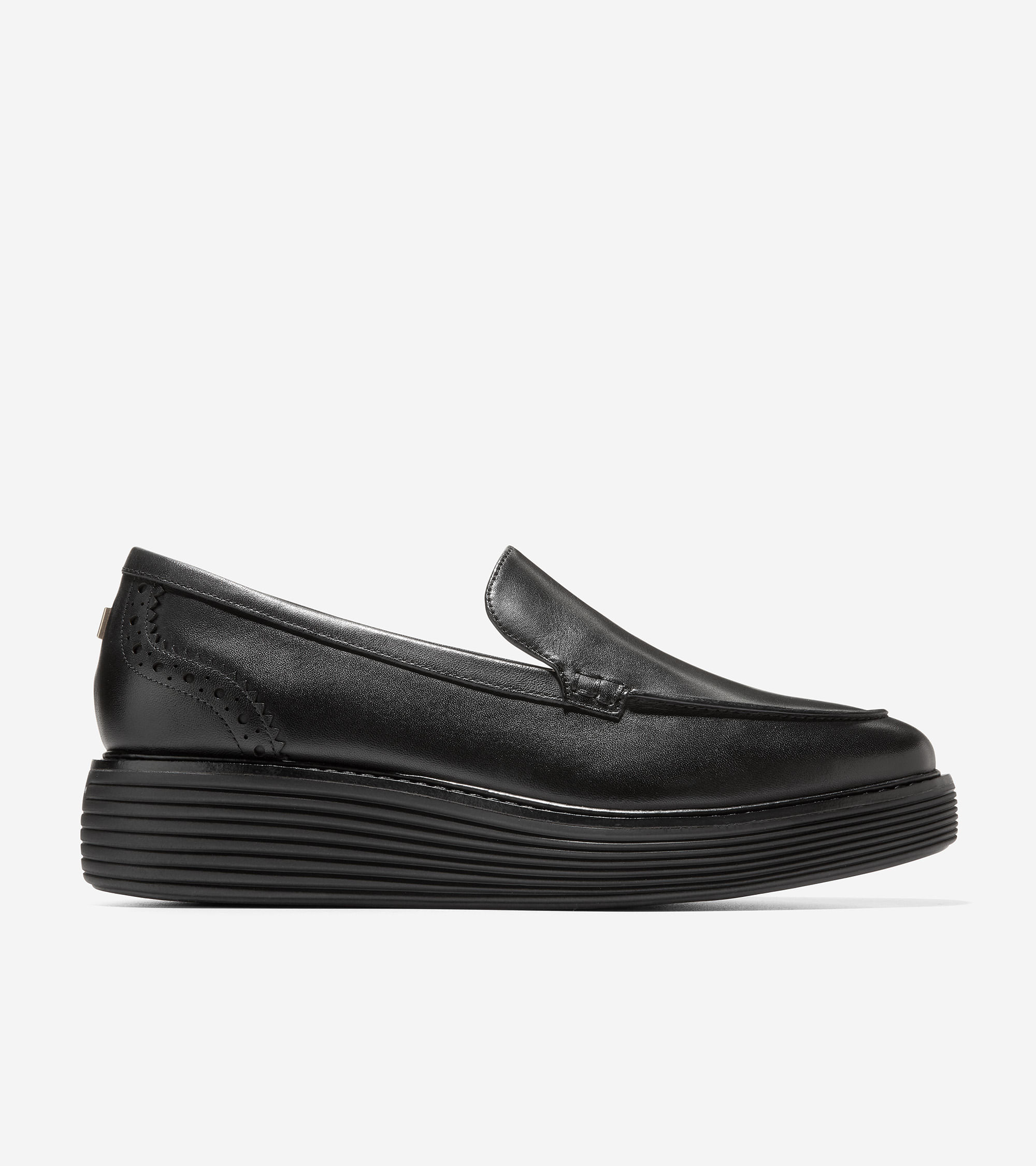 ØriginalGrand Platform Venetian Loafer Black