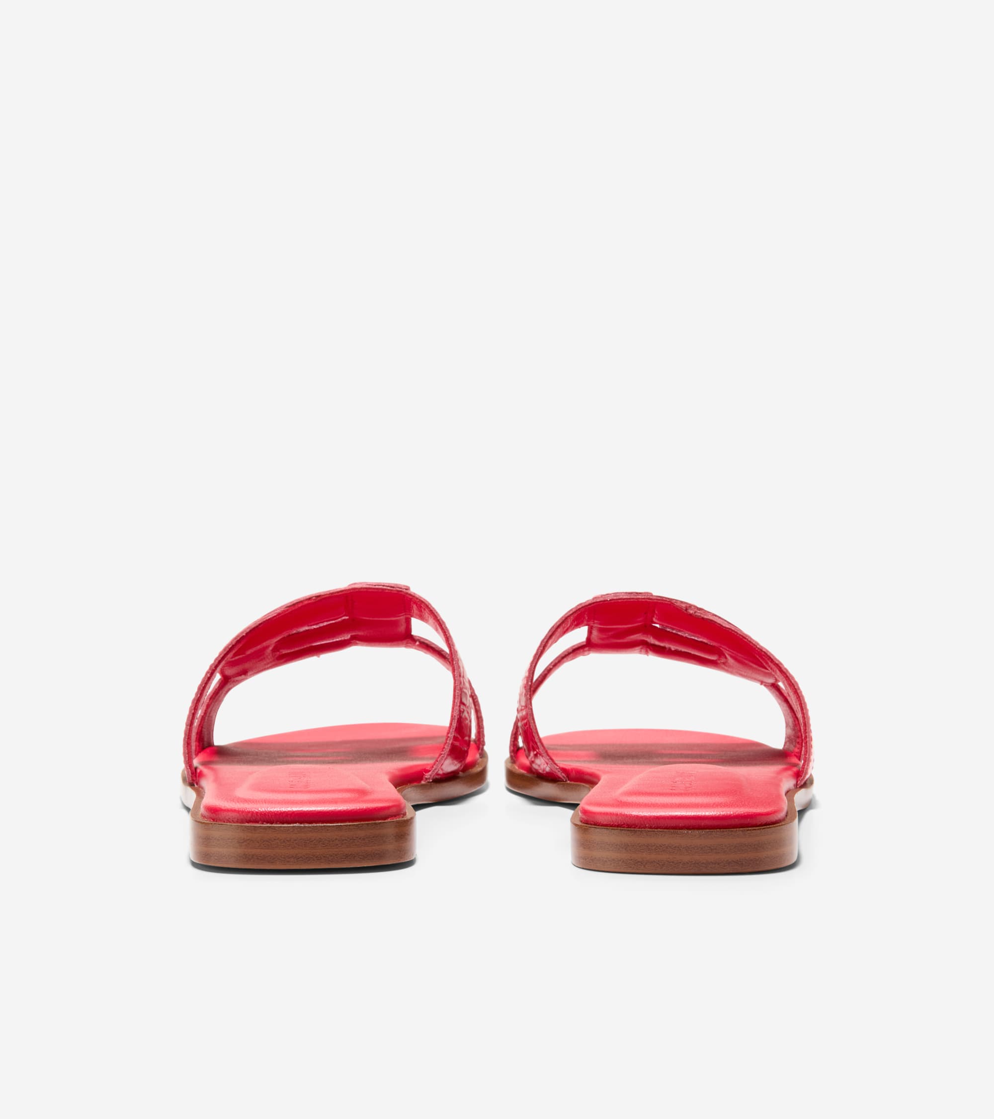 Chrisee Sandal Red Croc Leather