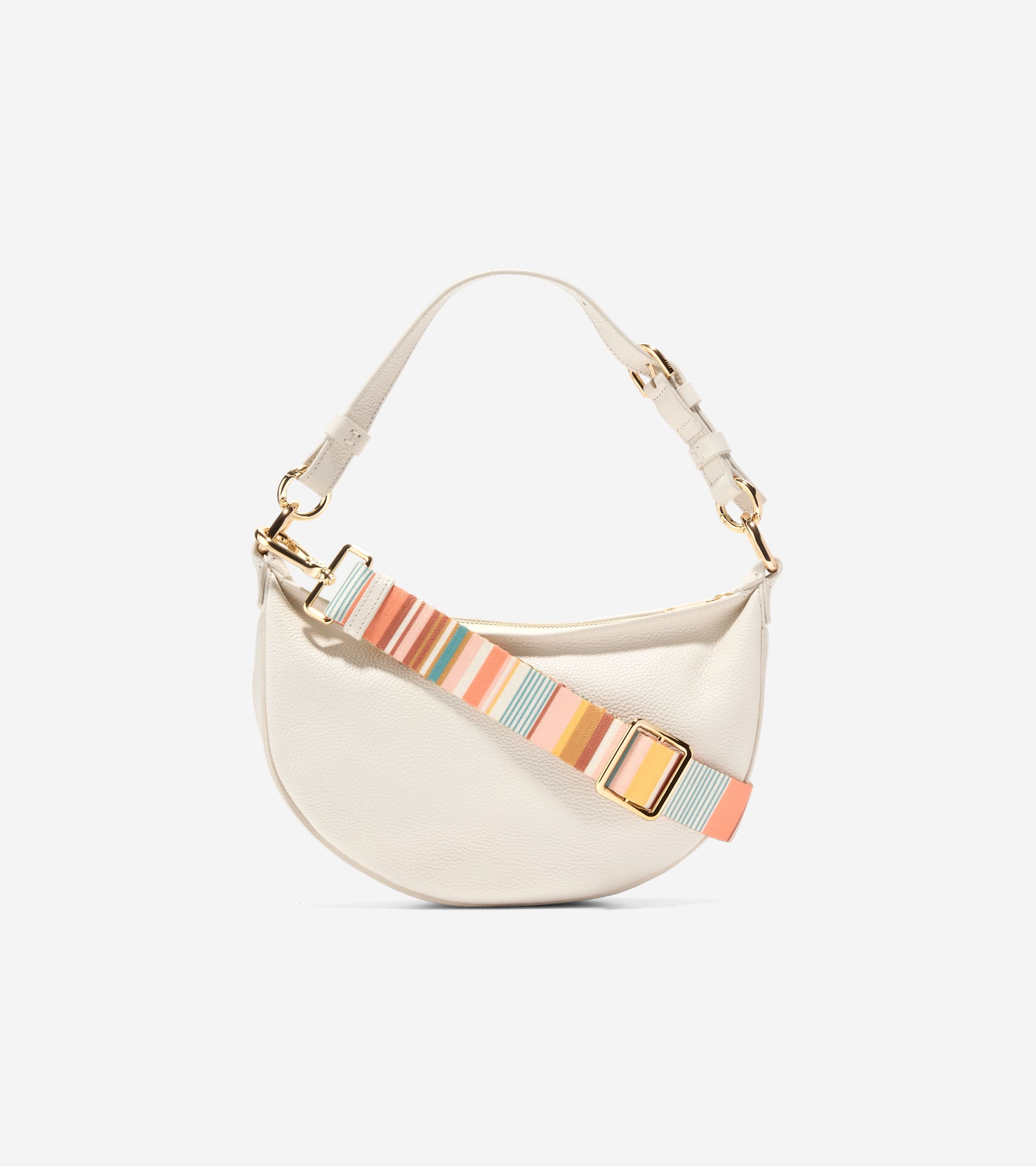 Elizabeth Crossbody Ivory Riviera Stripes